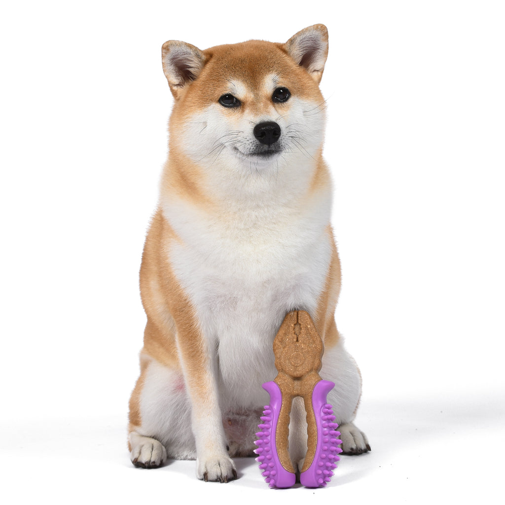 Arm & hammer: 7" wood mix pliers dog toy